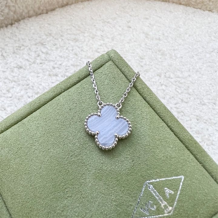 Van Cleef & Arpels VCA 1 Motif Vintage Alhambra Pendant Necklace in ...