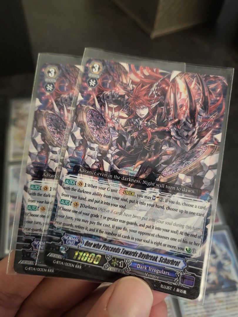 Vanguard Cardfight TCG rares, Hobbies & Toys, Toys & Games on Carousell