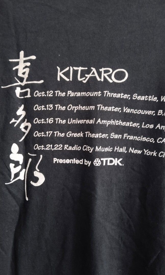 Vintage Kitaro (delta proweight), Men's Fashion, Tops & Sets, Tshirts ...