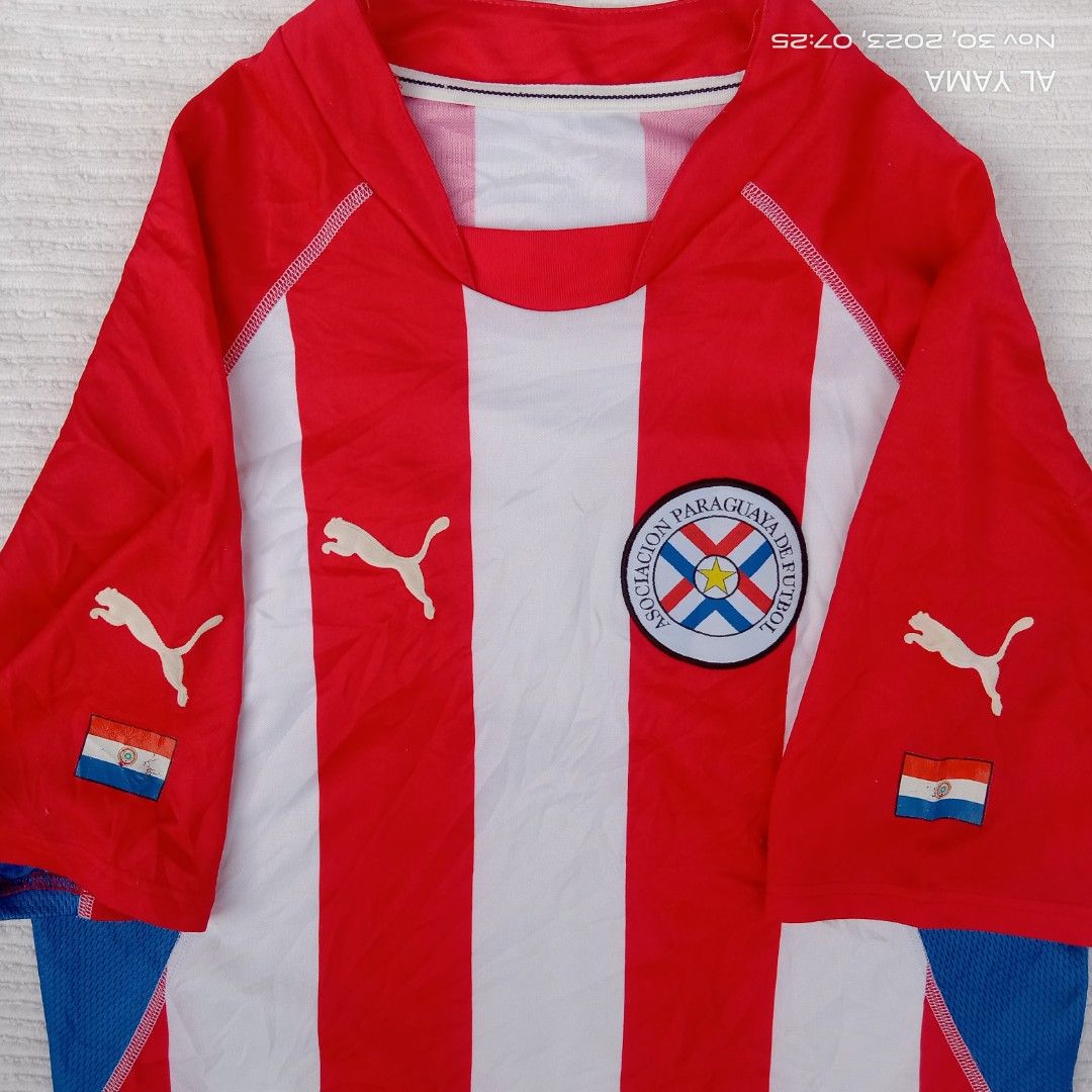 VINTAGE PARAGUAY JERSEY, Men's Fashion, Activewear on Carousell