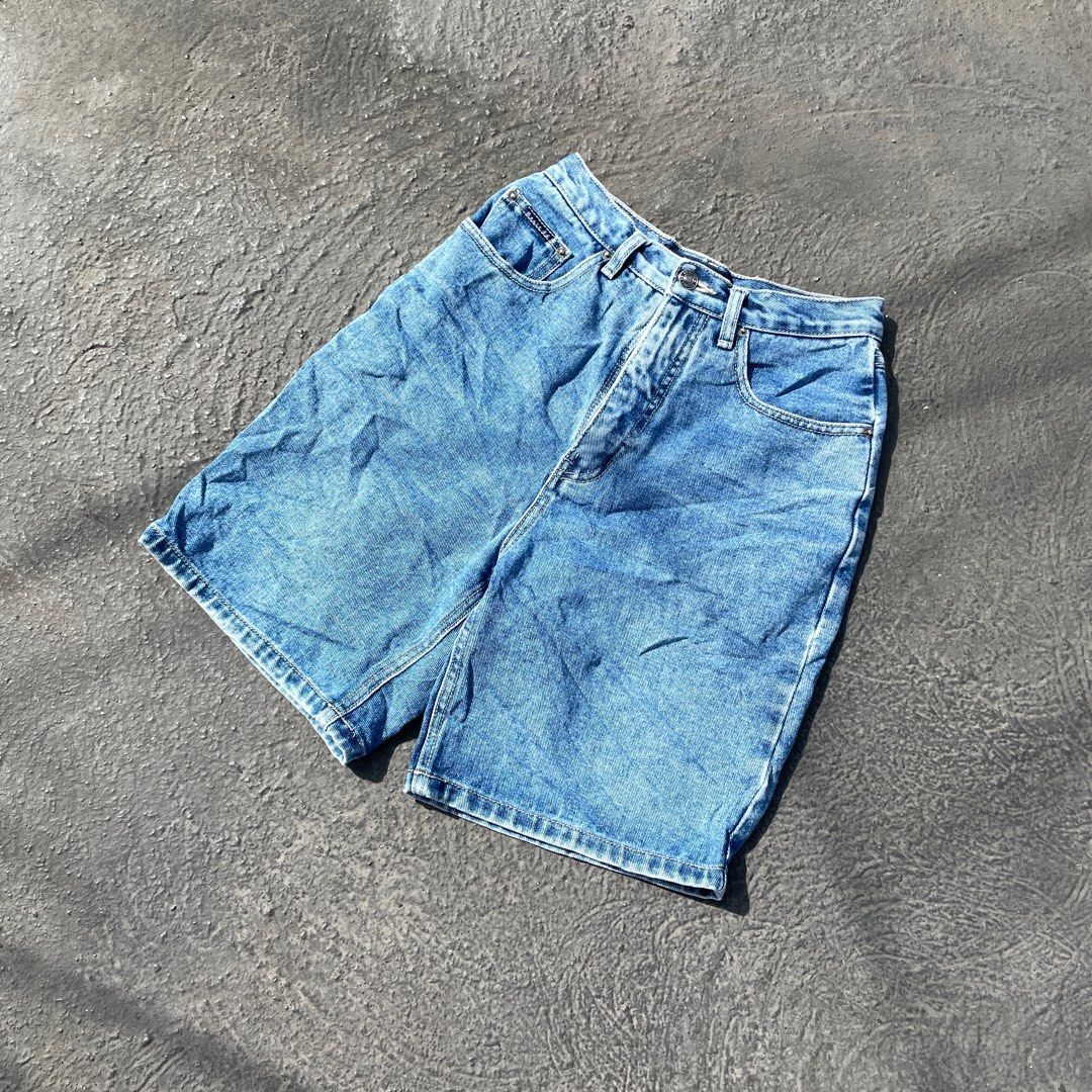 Vintage Route 66 Jorts, Men's Fashion, Bottoms, Shorts on Carousell