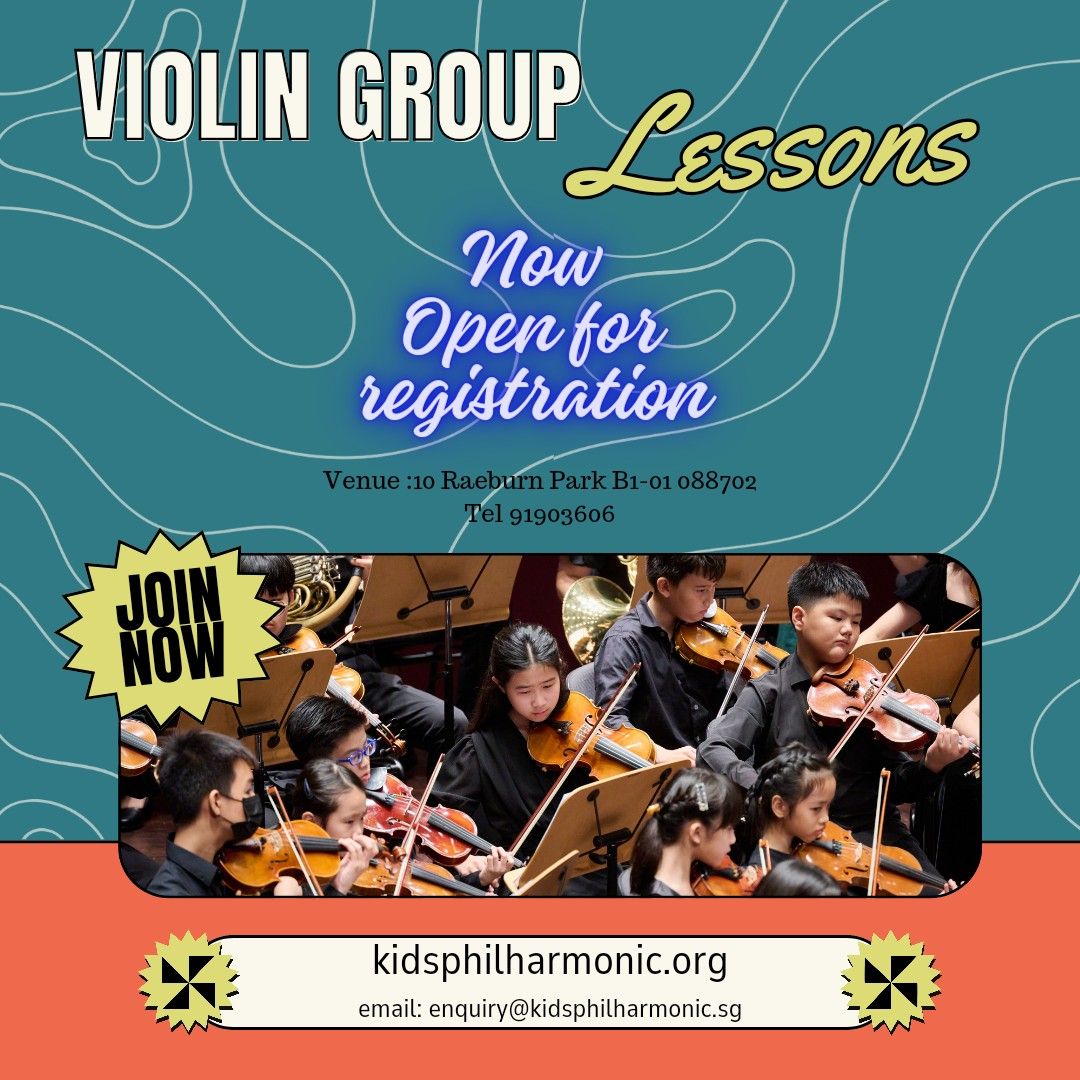 Violin Group lessons, Hobbies & Toys, Music & Media, Musical ...
