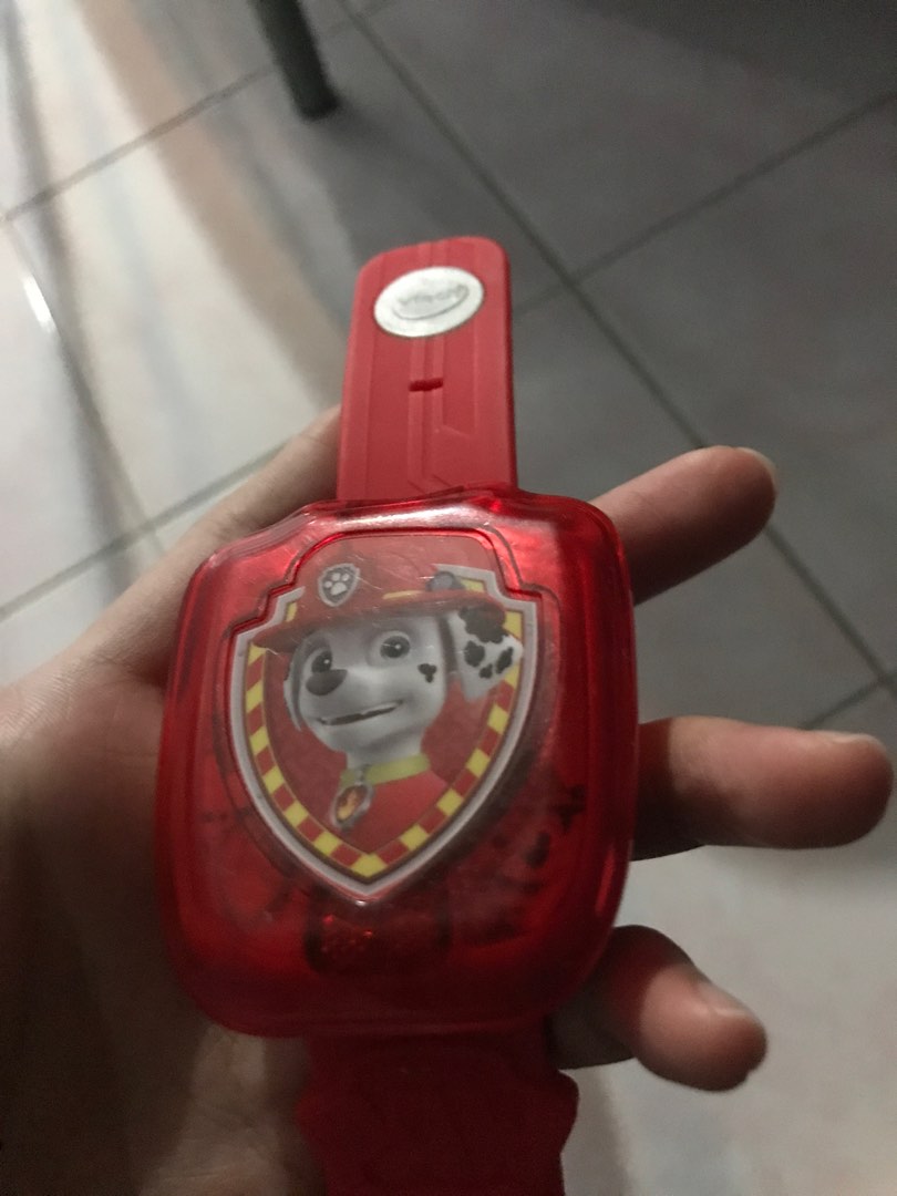 Vtech paw petrol watch, Men's Fashion, Watches & Accessories, Watches ...