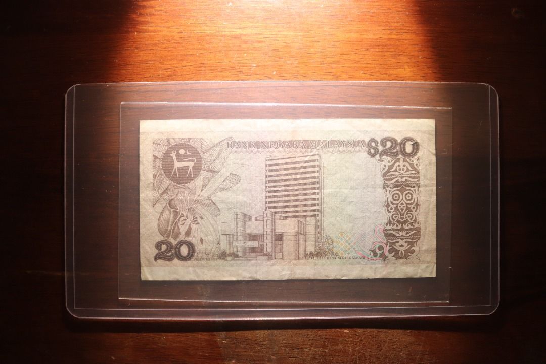 Wang Kertas Edaran Siri Ke-5 Y(1982-1984) RM20 [20 ringgit dua puluh ...