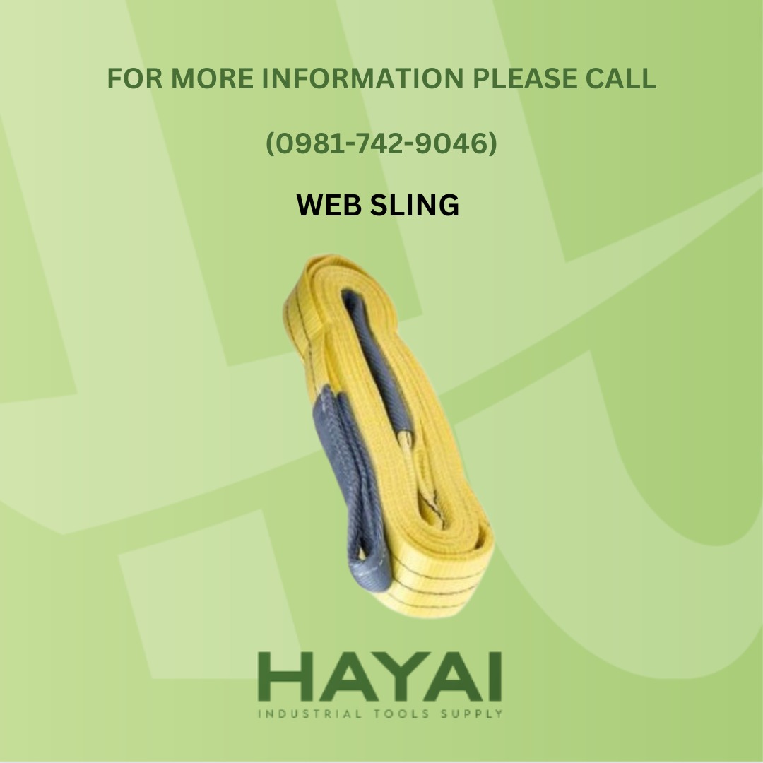 WEB SLING, Commercial & Industrial, Construction Tools & Equipment on ...