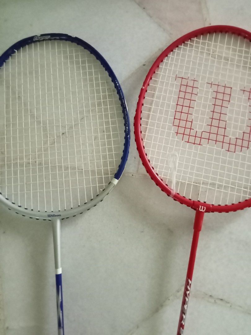 Wilson Badminton Racket, Sports Equipment, Sports & Games, Racket ...