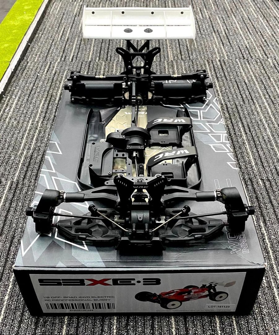 WIRC RACING SBXE.3 1/8 OFF-ROAD ELECTRIC BUGGY 4WD - MADE IN ITALY - NOT FOR XRAY KYOSHO YOKOMO ...