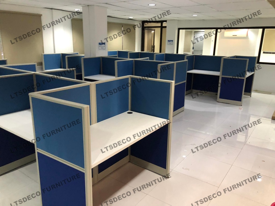 WORKSTATION TABLE OFFICE PARTITION | FURNITURE - CALL CENTER MODULAR ...