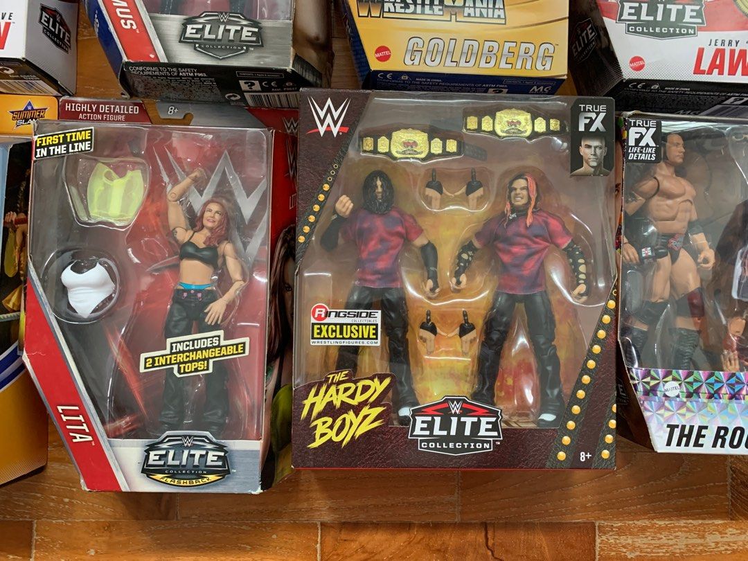WWE Mattel Elite Legends Series Ringside Exclusive Collectibles 2-pack ...