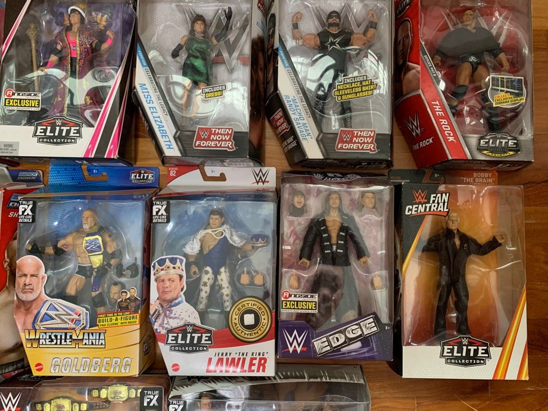 WWE Mattel Elite Legends Series Ringside Exclusive Collectibles 2-pack ...