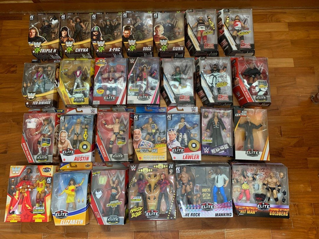 WWE Mattel Elite Legends Series Ringside Exclusive Collectibles 2-pack ...