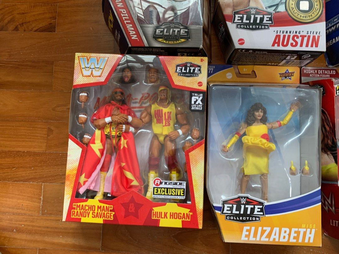 WWE Mattel Elite Legends Series Ringside Exclusive Collectibles 2-pack ...