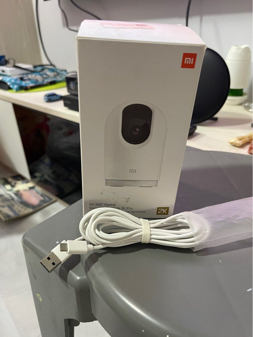 Xiaomi Mi360 Home Security Camera 2K Pro White, Furniture & Home Living, Security & Locks ...