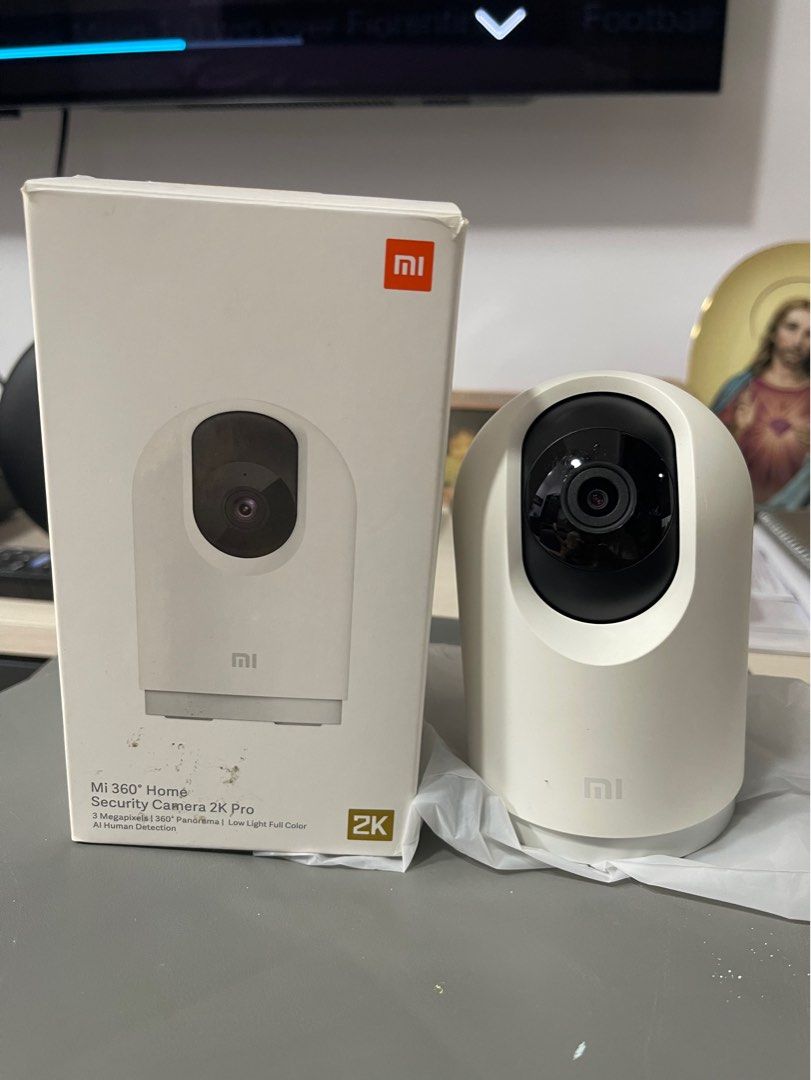 Xiaomi Mi360 Home Security Camera 2K Pro White, Furniture & Home Living, Security & Locks ...