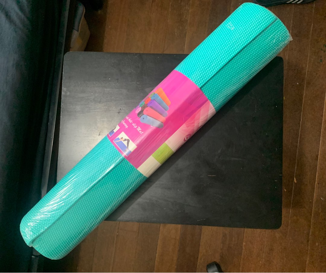 Yoga mat ( Mint Green ) Brand new, Sports Equipment, Exercise & Fitness ...