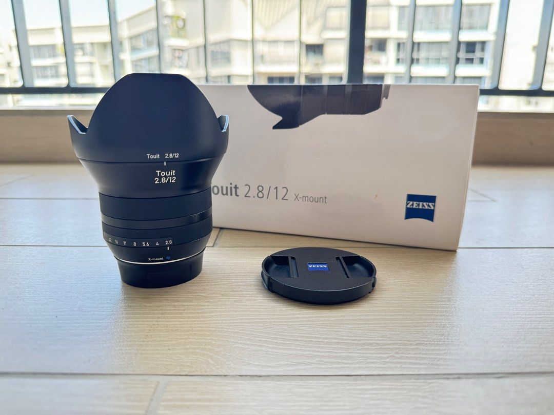 Zeiss Touit 12mm F2.8 Lens X-mount, Photography, Lens & Kits on Carousell