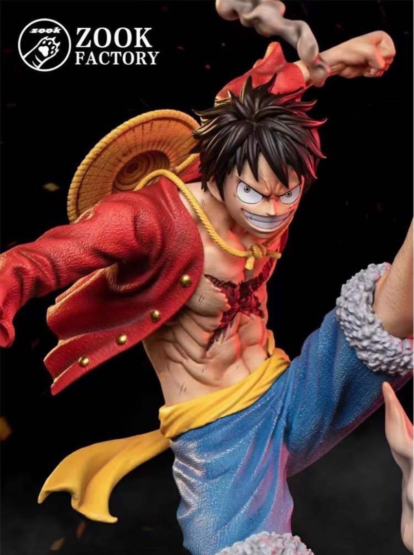 Zook Factory Studio Luffy GK (One Piece), Hobbies & Toys, Toys & Games ...