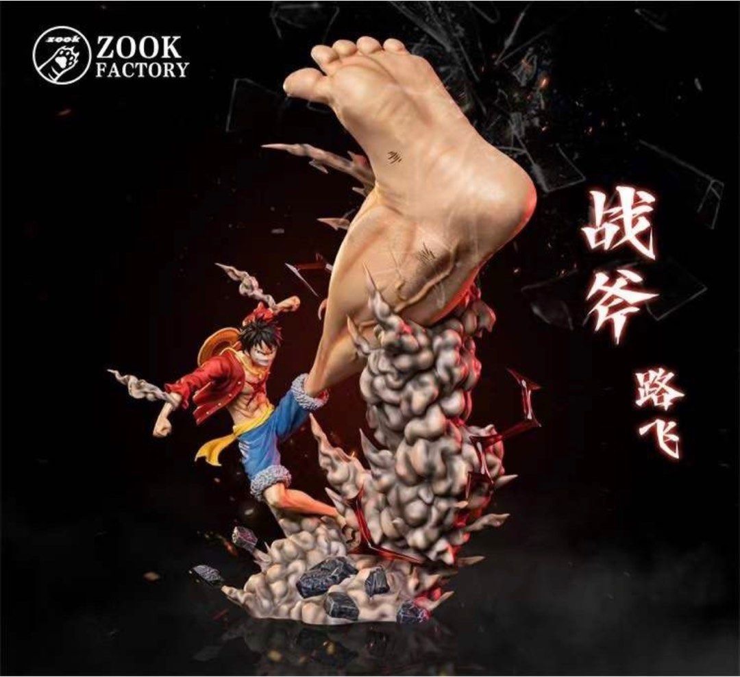 Zook Factory Studio Luffy GK (One Piece), Hobbies & Toys, Toys & Games ...