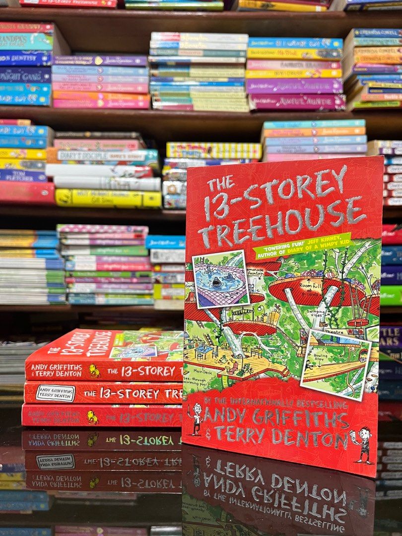 13 storey treehouse series by andy Griffiths, Hobbies & Toys, Books ...