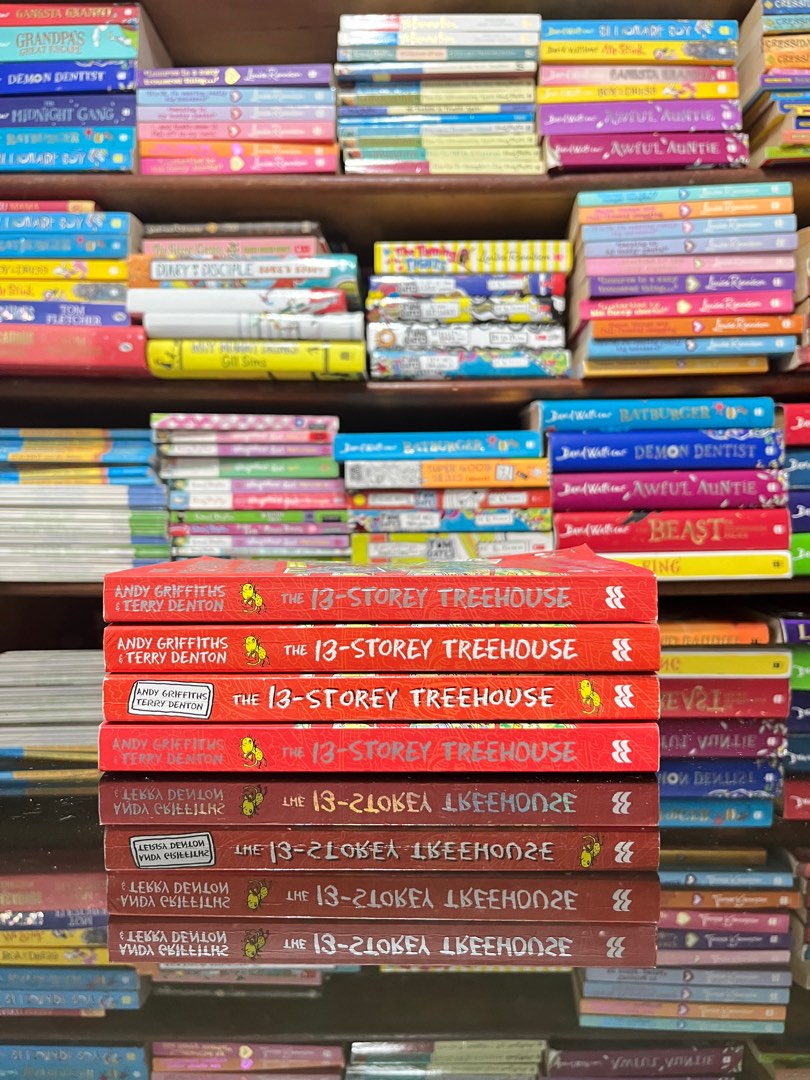 13 storey treehouse series by andy Griffiths, Hobbies & Toys, Books ...