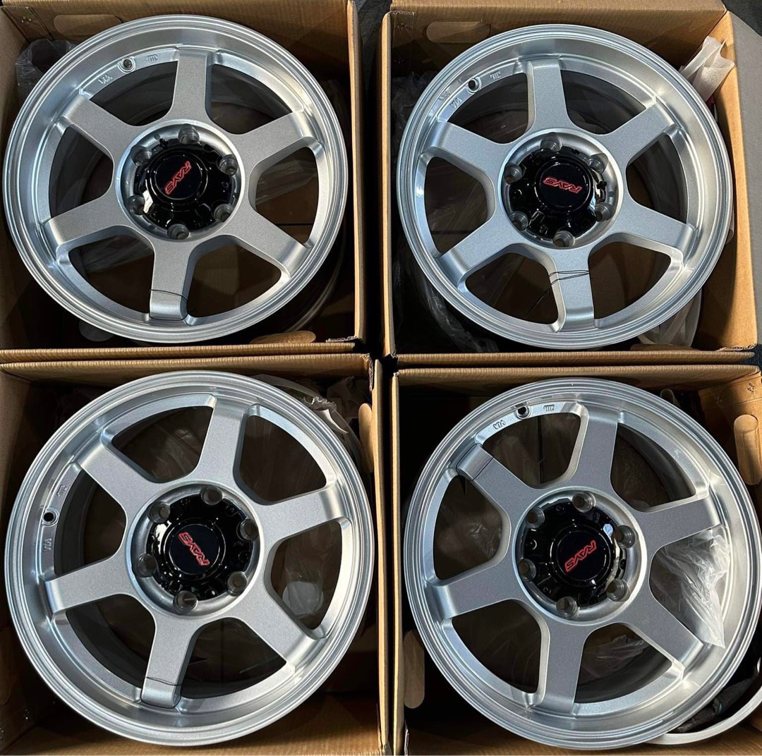 16” Rays Design Silver DX157 6Holes pcd 130 for New Grandia Deluxe ...