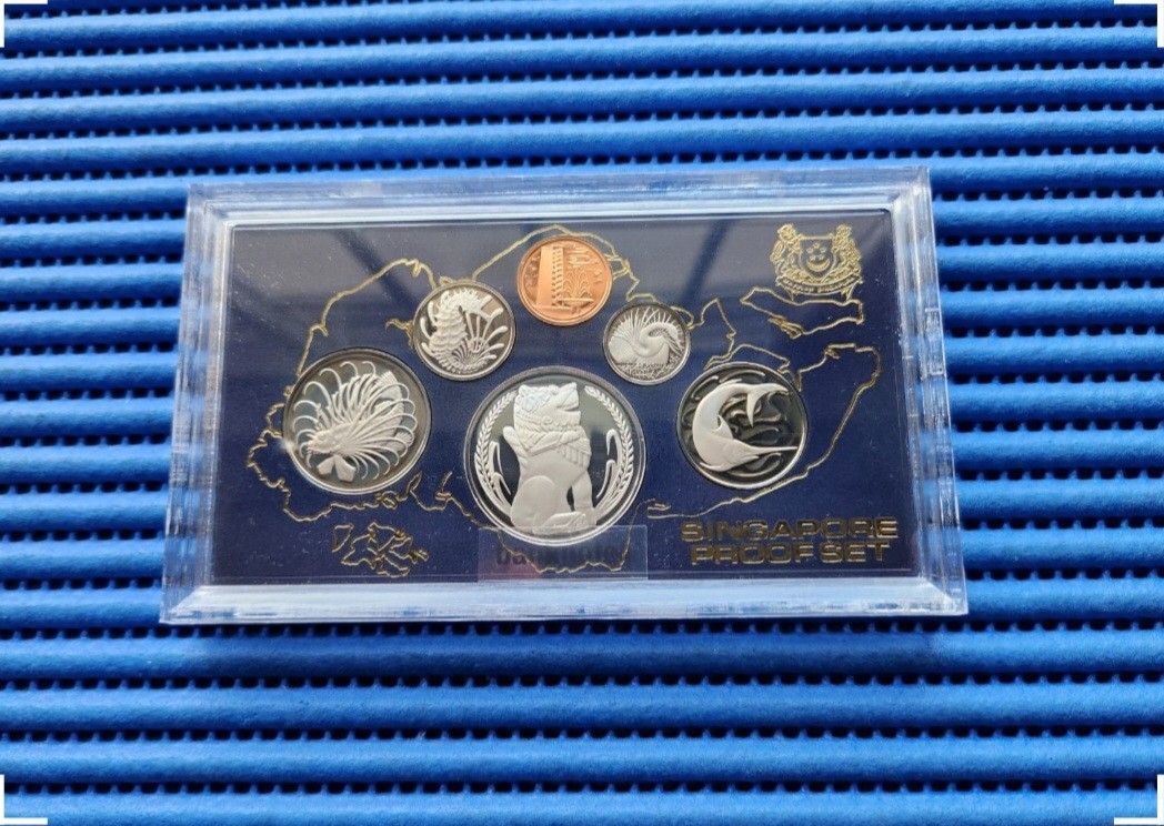 1983 Singapore Proof Coin Set, Hobbies & Toys, Memorabilia & Collectibles, Currency on Carousell