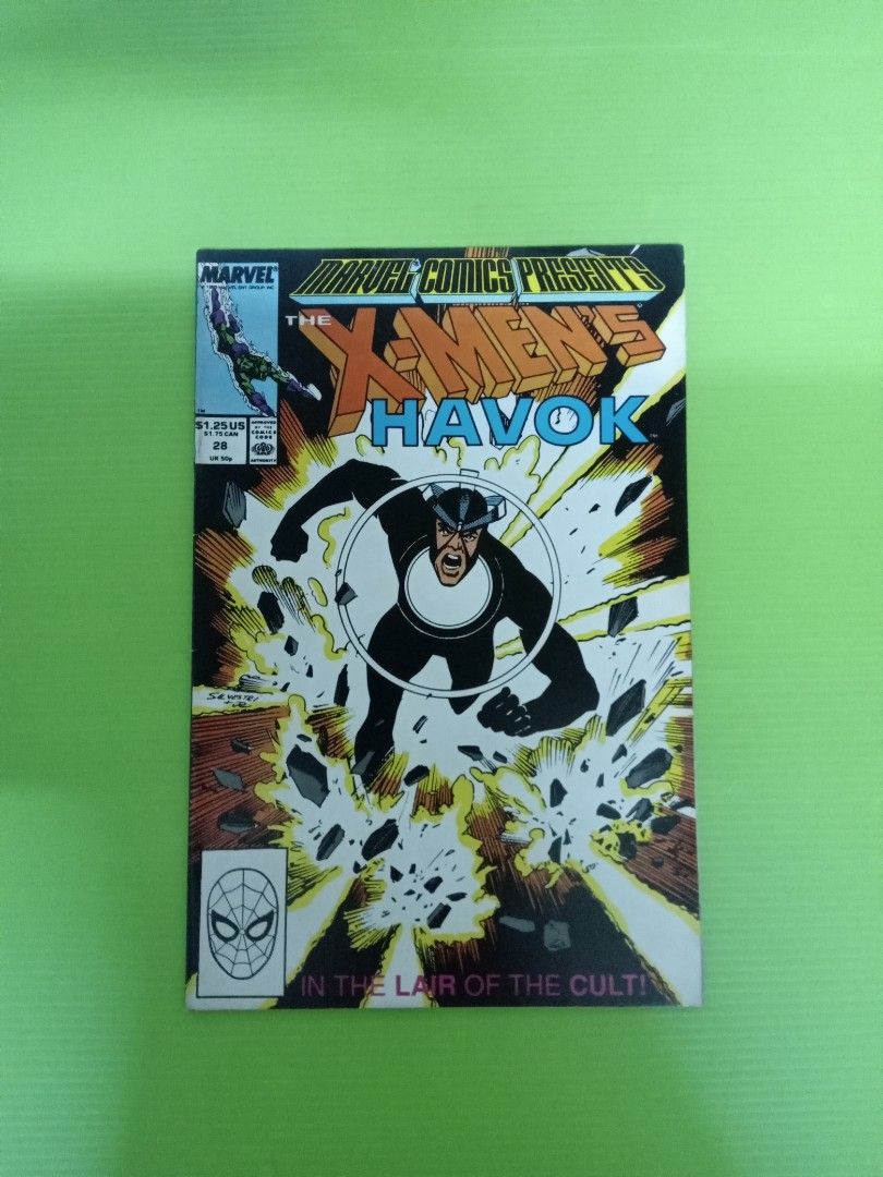 1st app Plasma ! Marvel Comics Presents #28 ( Marc Silvestri - Cover ...