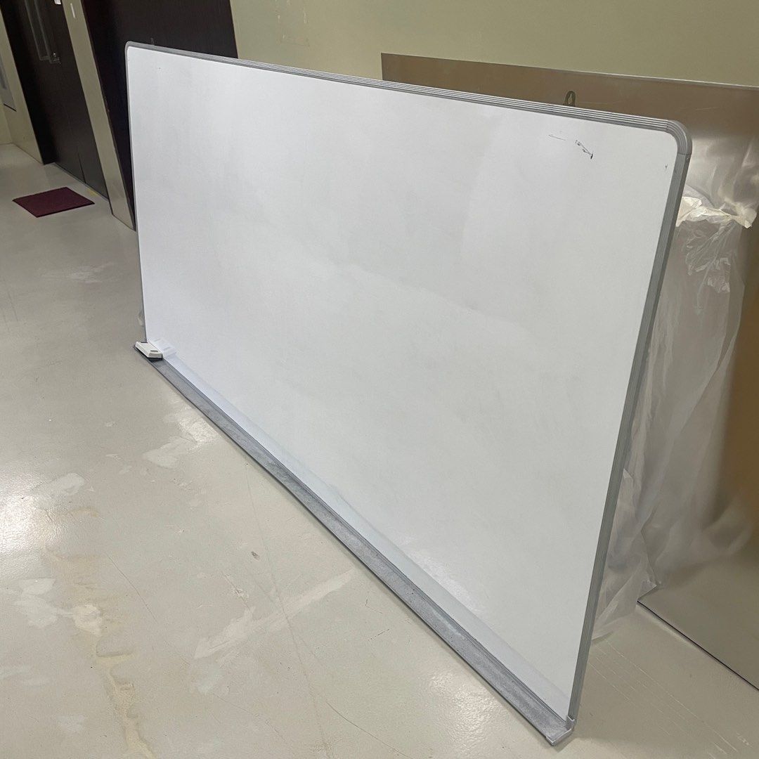 2.4m x 1.2m Office Whiteboard, Hobbies & Toys, Stationery & Craft ...