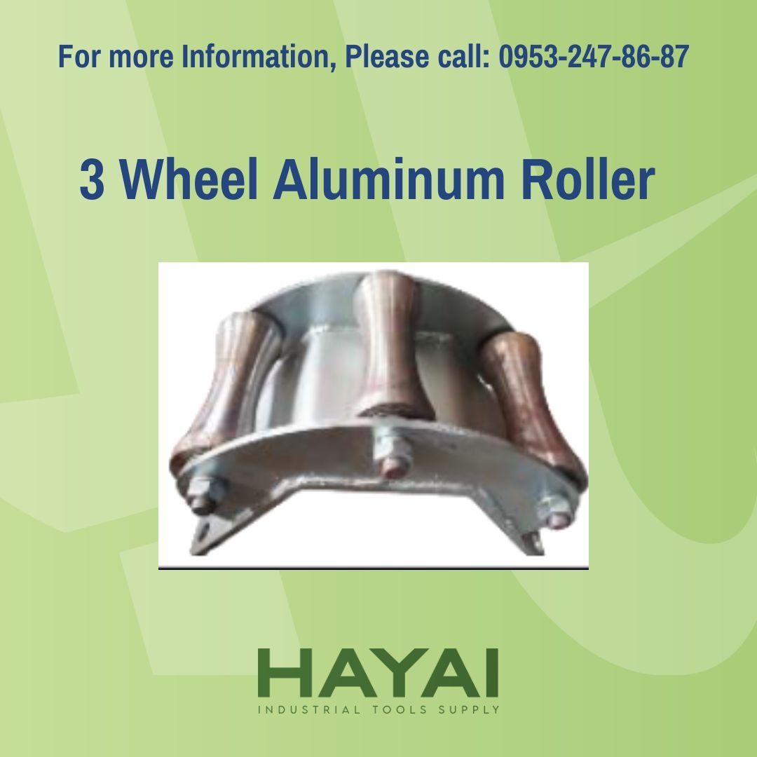 3 Wheel Aluminum Roller, Commercial & Industrial, Construction Tools ...