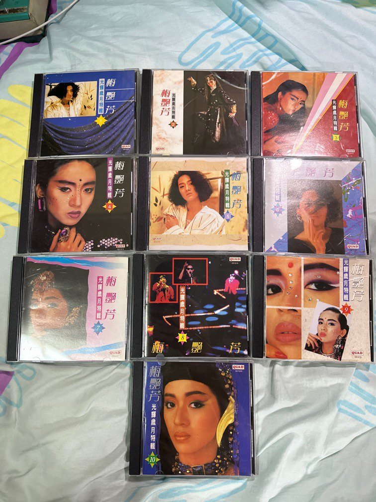 梅艳芳 華文 Chinese cd set of 10 @ 200, Hobbies & Toys, Music & Media, CDs ...