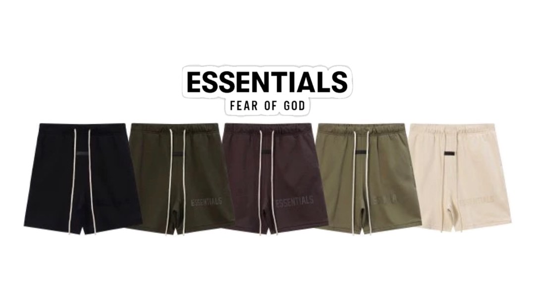 《代購中》FEAR OF GOD Essentials SEASON 9 短褲 FOG 第九季 短褲 代購 男 oversize 全新, 他的 ...