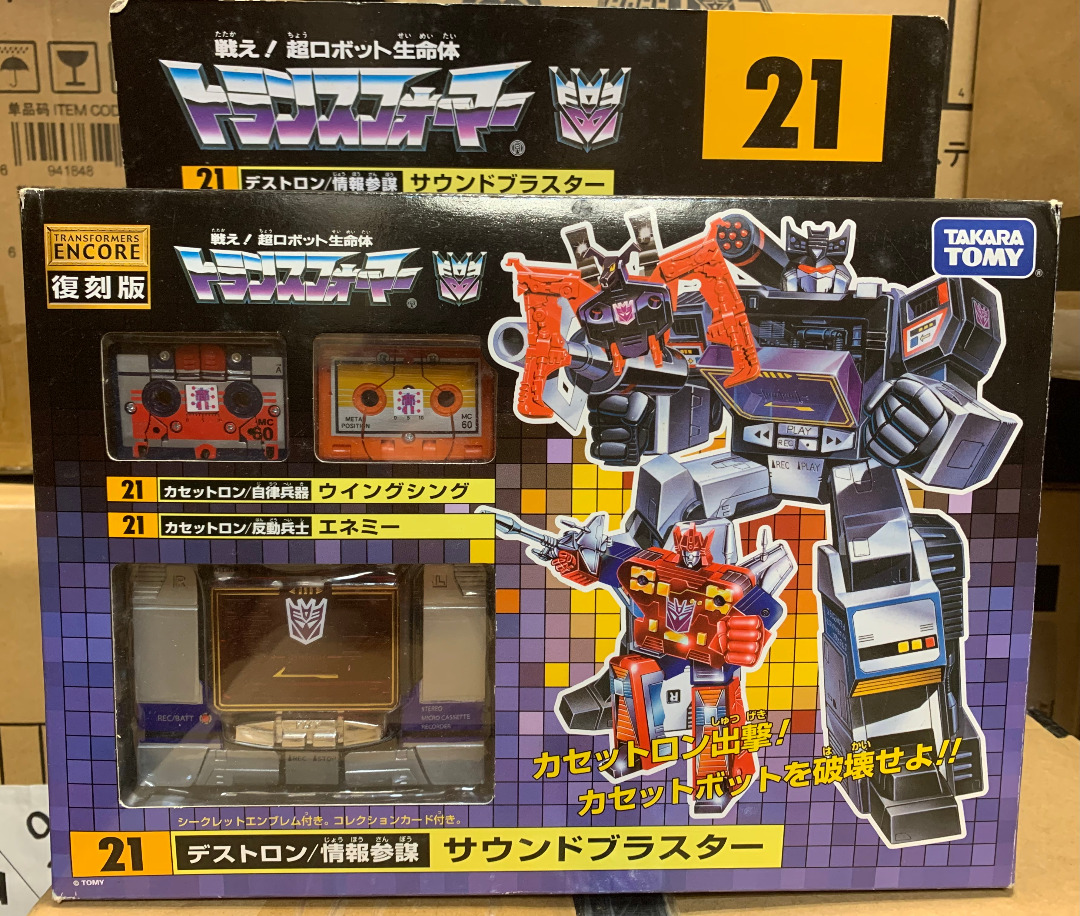 已開封品 Pre-owned 非靚盒 殘盒 Box Defect Takara Tomy 變形金剛 Transformers Encore ...