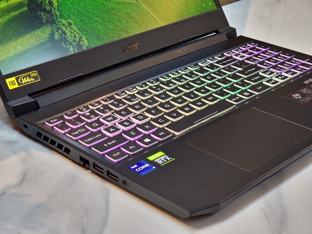 Acer Nitro 5 AN515-57-90SF Core i9 11th Gen 16GB RAM 512GB SSD 1TB HDD RTX 3060 6GB GDDR6 15.6 ...