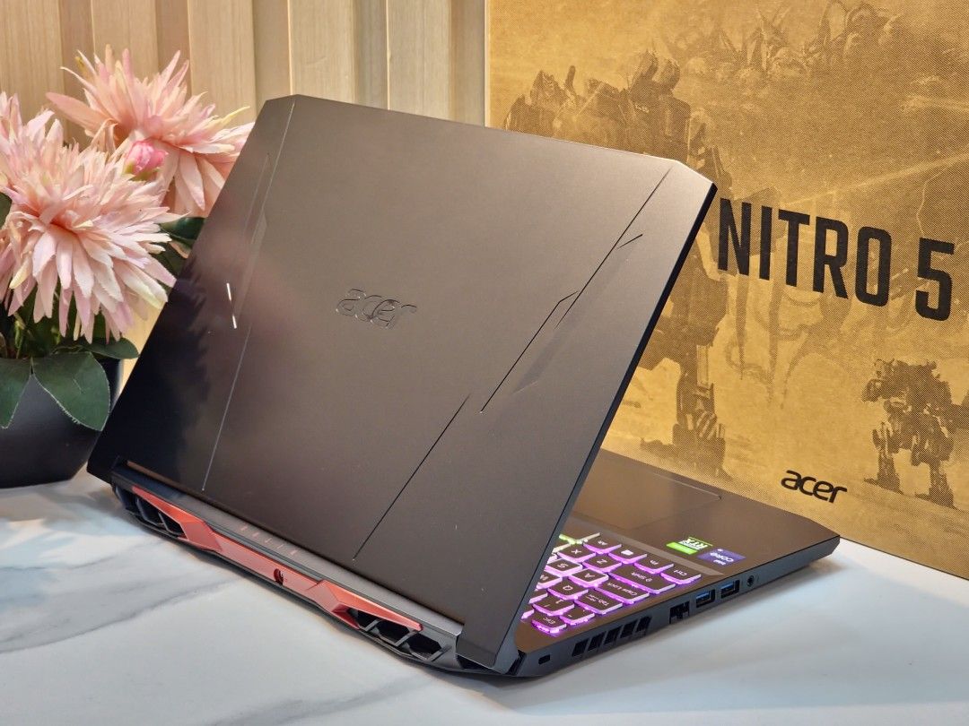 Acer Nitro 5 AN515-57-90SF Core i9 11th Gen 16GB RAM 512GB SSD 1TB HDD RTX 3060 6GB GDDR6 15.6 ...
