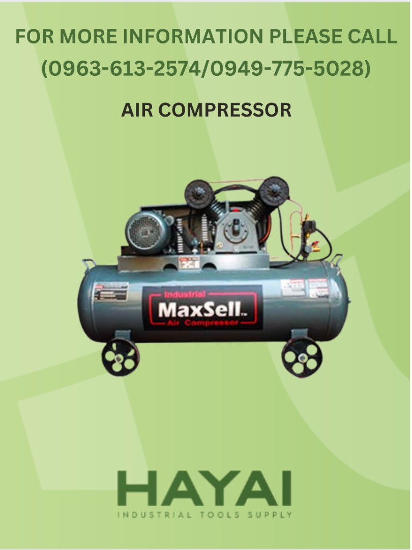 Air Compressor, Commercial & Industrial, Construction Tools & Equipment ...