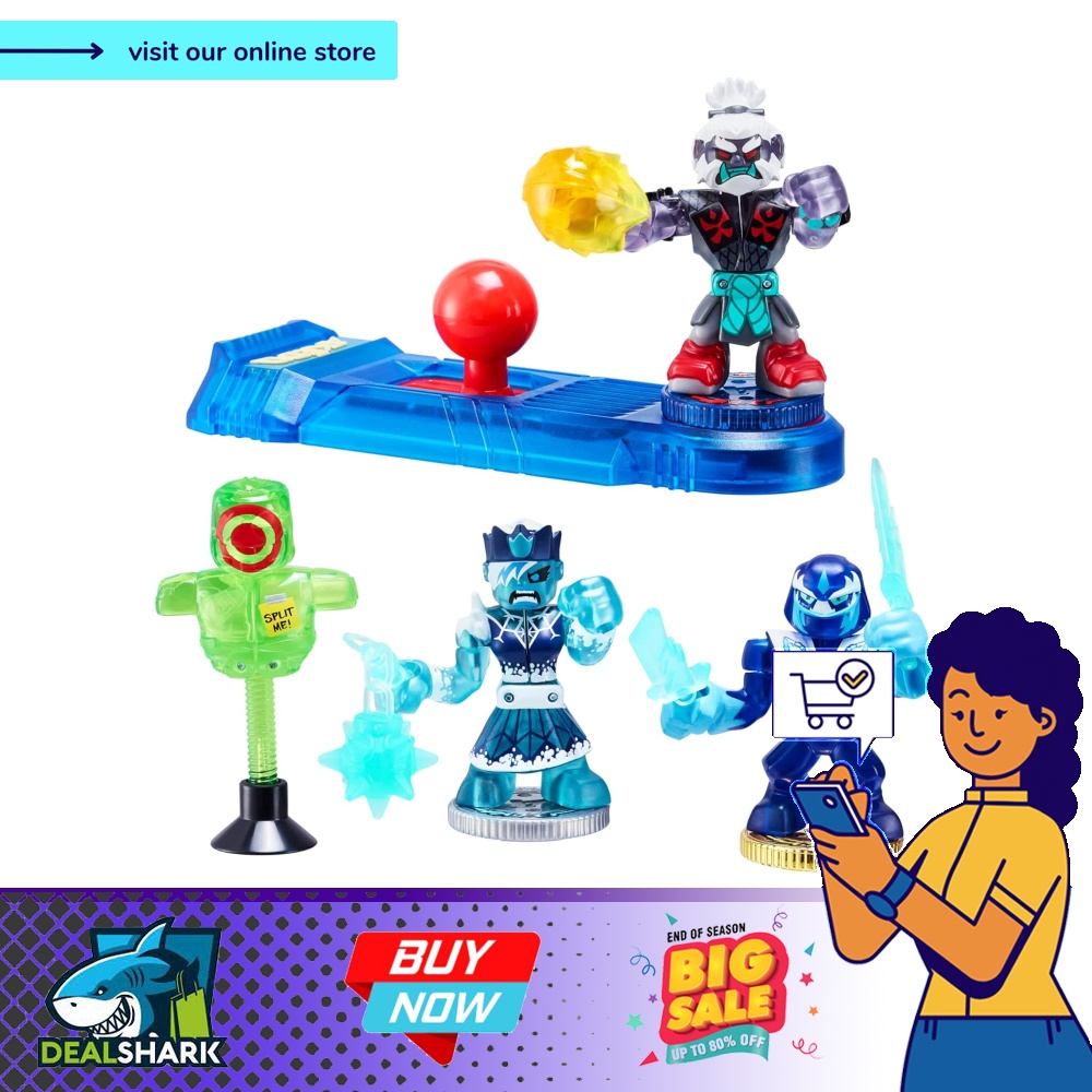 Akedo - Ultimate Arcade Warriors Starter Pack - Legendary Punch Attack ...