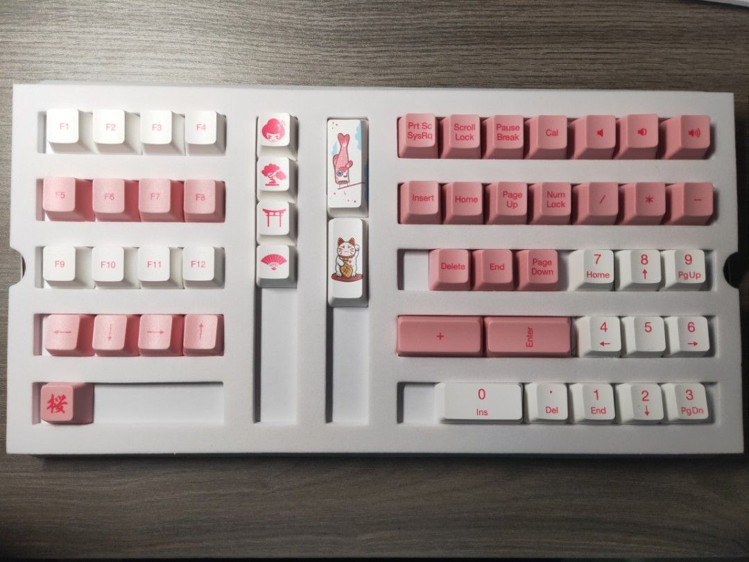 Akko World Tour-Tokyo key caps, Computers & Tech, Parts & Accessories ...