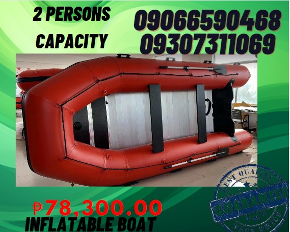 aluminum Floor Inflatable Boat 2 persons capacity, Sports Equipment ...