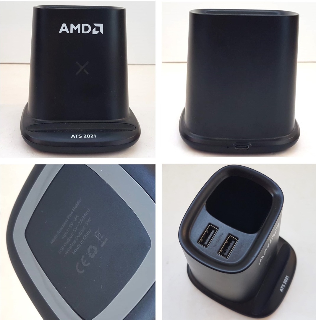 AMD ATS 2021, Rare Gadget, Multifunctional Wireless Charger Stand with ...