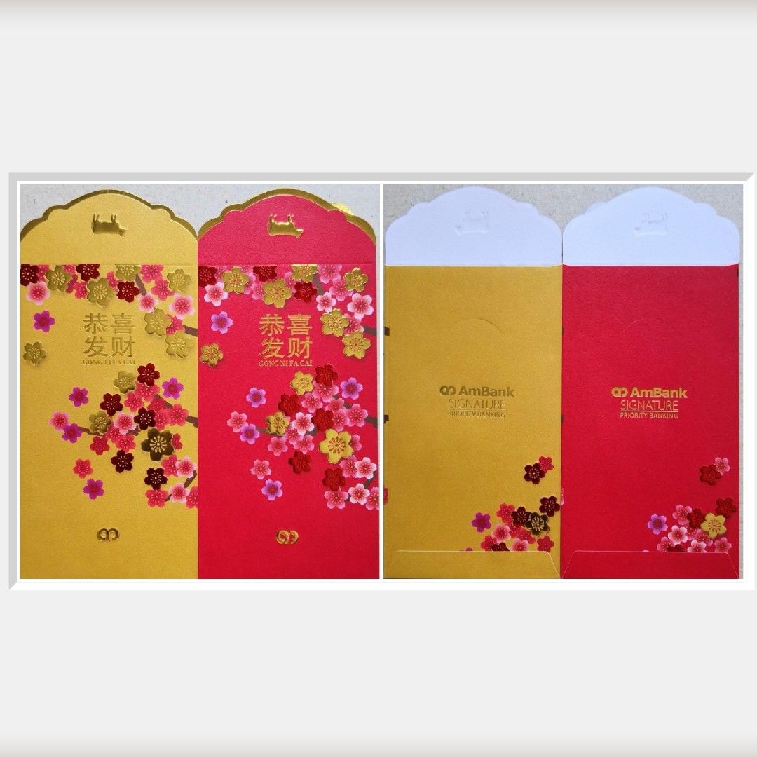 Ang Pow Packets - 2021 AmBank Signature Priority Banking set of 2 ...