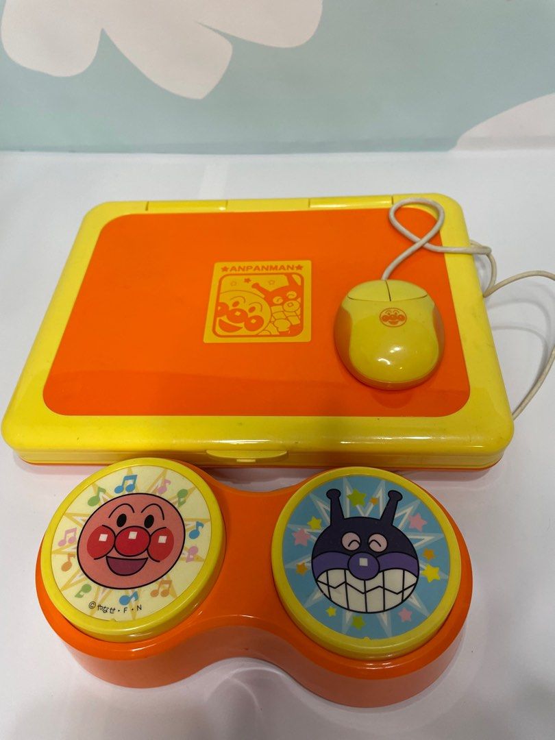 Anpanman Educational Color Laptop with Taiko, Hobbies & Toys, Toys ...