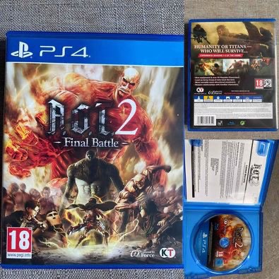 AOT 2 FINAL BATTLE ps4 (RARE), Video Gaming, Video Games, PlayStation ...