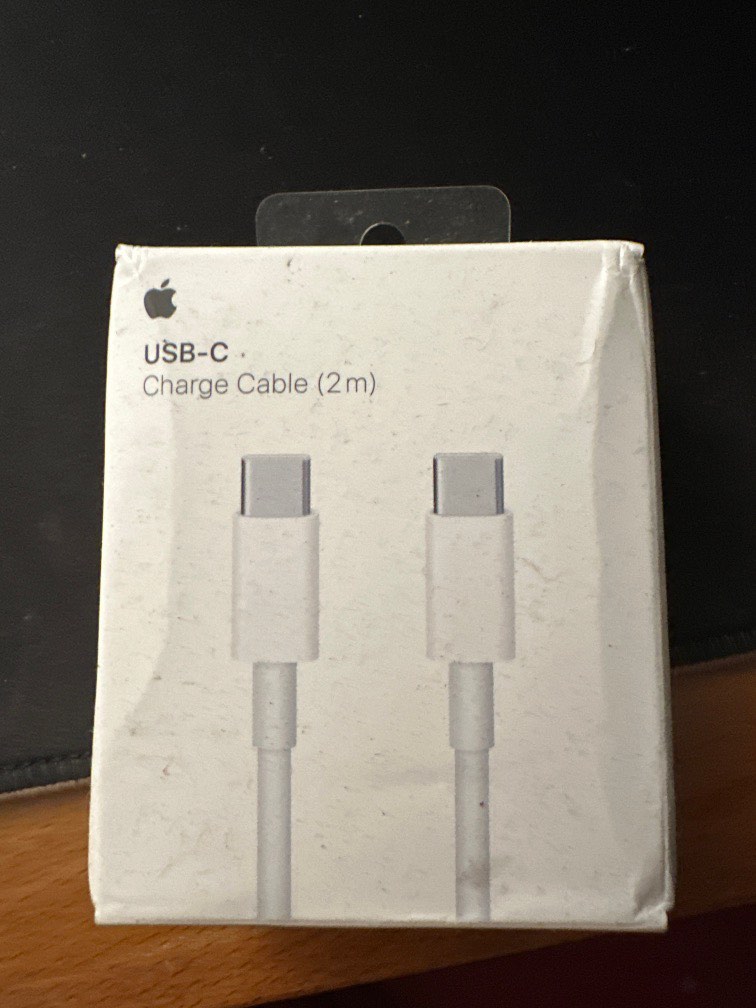 Apple USB-C 2m cable, Computers & Tech, Parts & Accessories, Cables ...