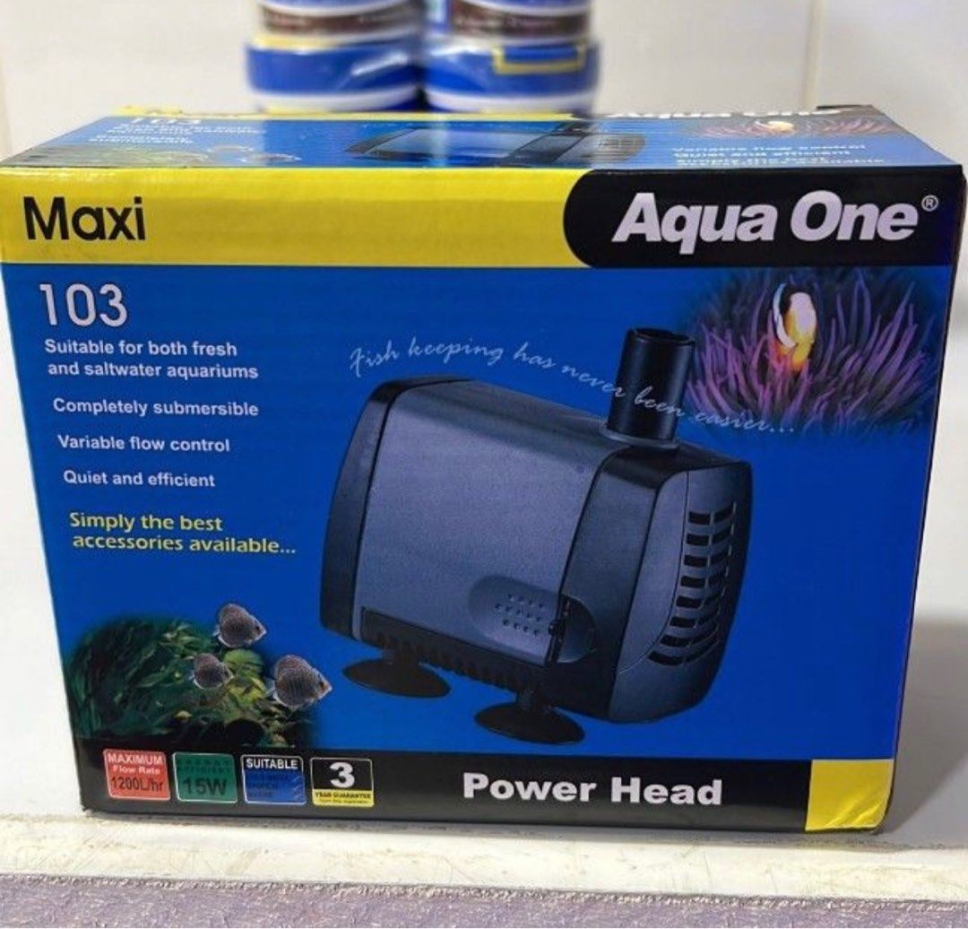 Aqua One 潛水泵 Maxi 103, 寵物用品, 寵物家品及其他 - Carousell