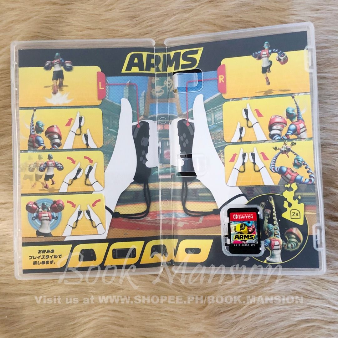Arms Action Fighting Game for Nintendo Switch, Video Gaming, Video ...