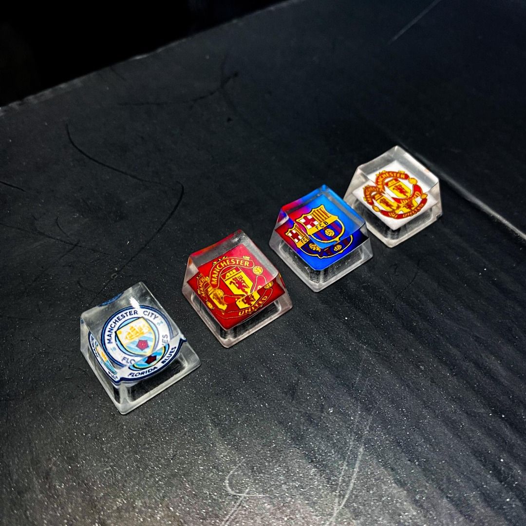 Artisan Keycaps - Football Club | Keycaps For Mechanical Keyboards, 電腦 ...