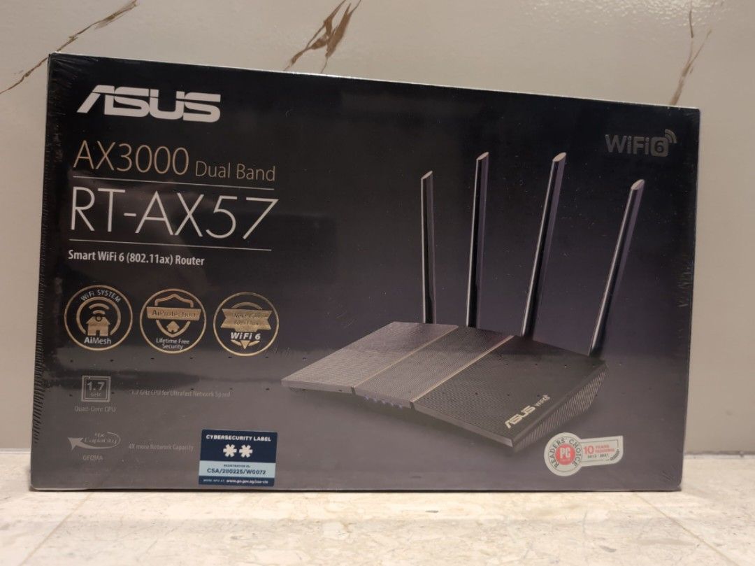 Asus Router RT-AX57, Computers & Tech, Parts & Accessories, Networking ...