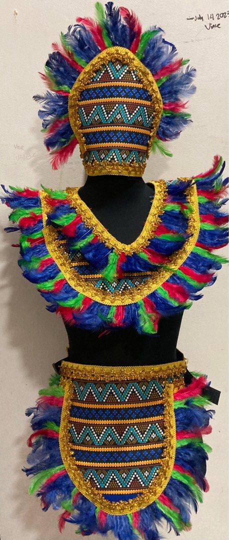 Ati- Atihan Fetival Costume (Tribal Costume) for Kids and Adults ...