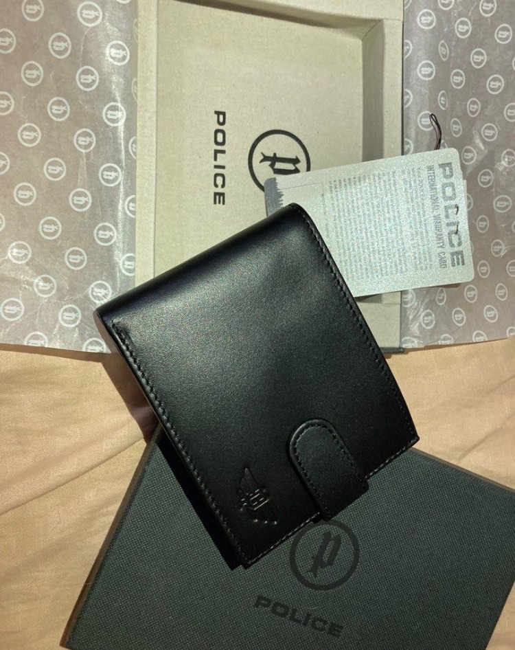 Authenic Police Lifestyle Men’s Leather Wallet, Men's Fashion, Watches ...