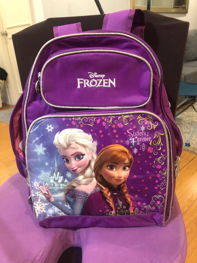 Backpack Frozen, Babies & Kids, Babies & Kids Fashion on Carousell